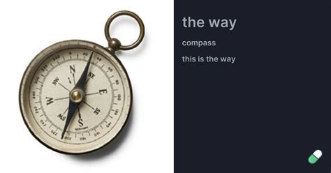 The Way Compass Pump