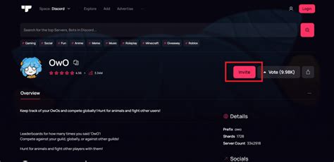 how to add owo bot to discord server make interactions fun techcult