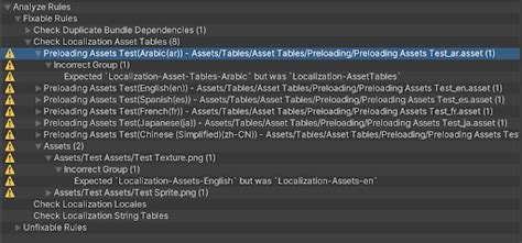 Addressables Integration Localization 105