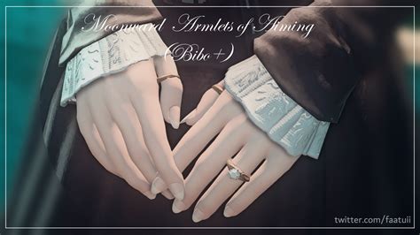 Old S Moonward Armlets Of Aiming Bibo Conversion Xiv Mod Archive