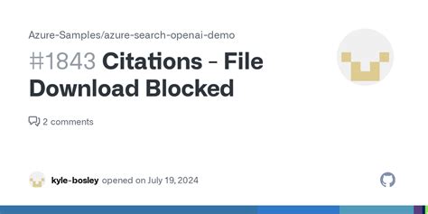 citations file download blocked · issue 1843 · azure samples azure search openai demo · github