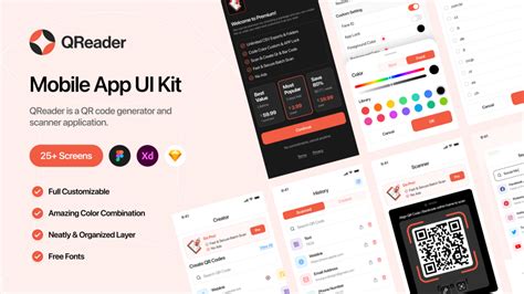 QReader App UI Kit