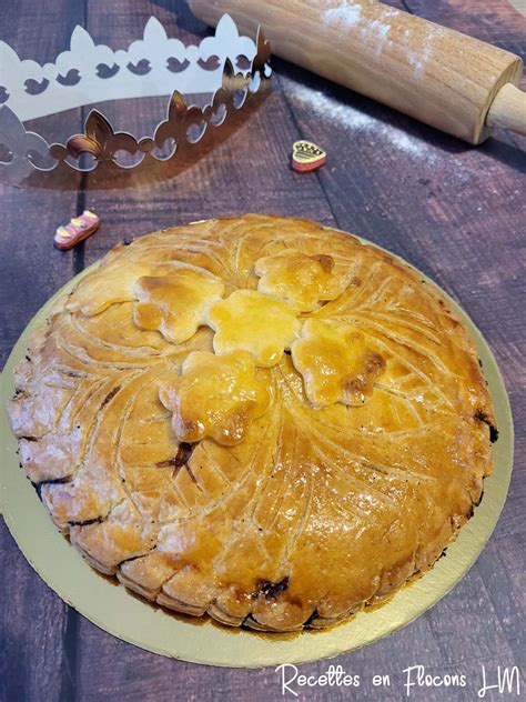 GALETTE DES ROIS SANS GLUTEN (Pâte feuilletée maison) - RECETTES EN FLOCONS