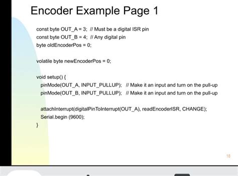 Solved Const Byte Outa 3 Must Be A Digital Isr Pin