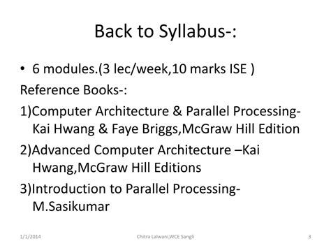 PPT Advanced Computer Architecture PowerPoint Presentation Free