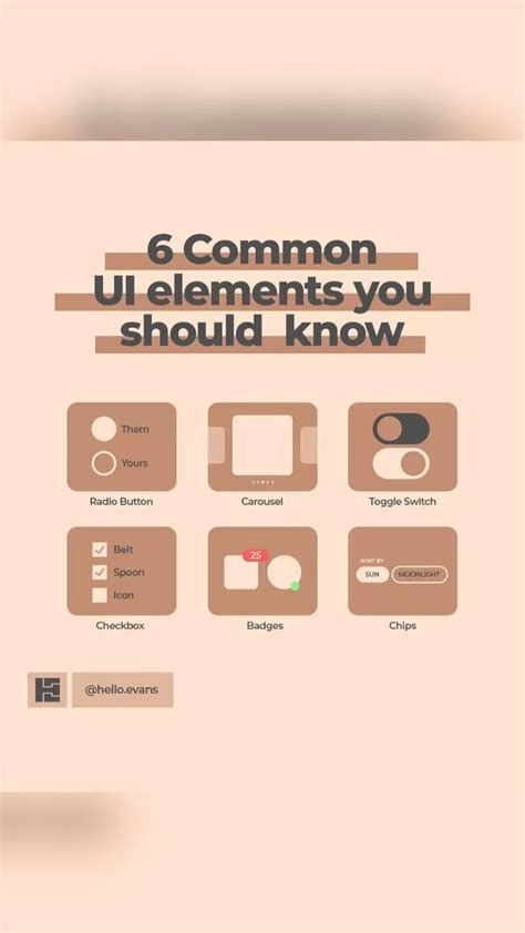 Common UI Elements You Should Know