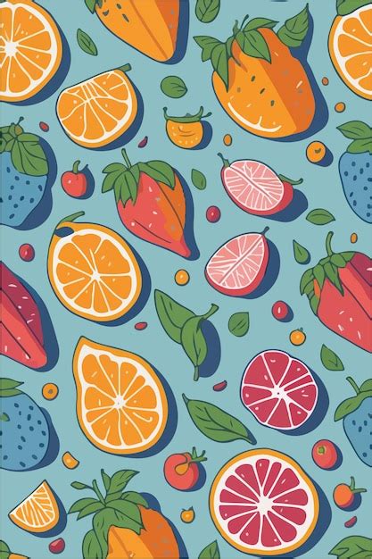 Una Imagen De Una Fruta Con Naranjas Y Las Palabras Fruiton Es Vector Premium