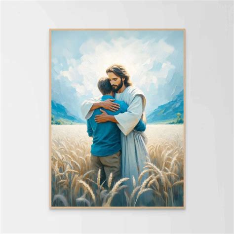 Picture Of Jesus Etsy