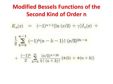 Ppt Bessels Equation And Bessel Functions Powerpoint Presentation