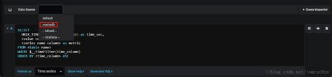 grafana mysql data source tomcatrun的博客 csdn博客