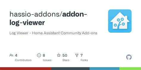 Issues · Hassio Addonsaddon Log Viewer · Github