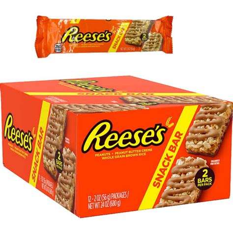 Reeses Snack Bar Peanut Butter Creme 2oz 12ct I Got Your Candy