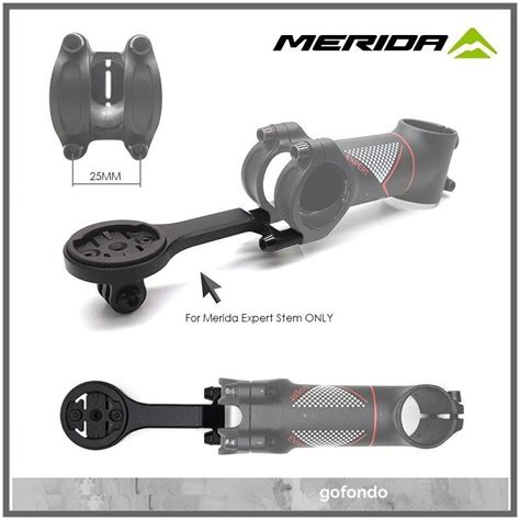 Merida Expert Stem Merida Scultura Stem Computer Mount Garmin Bryton Wahoo Lazada