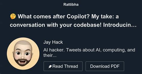 🤔 What Comes After Copilot My Take A Conversation With Your Codebase Introducing Tensai Your
