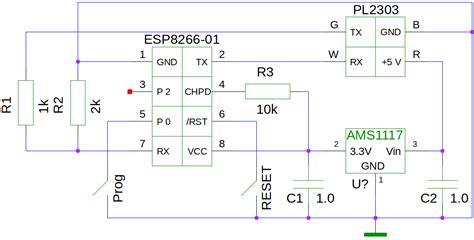 Esp8266 01 подключение Usb Uart