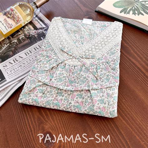 💌 루루 플라워 아사 순면 여성 파자마 세트 ‘ 파자마sm서문시장 잠옷•파자마•커플잠옷•홈웨어