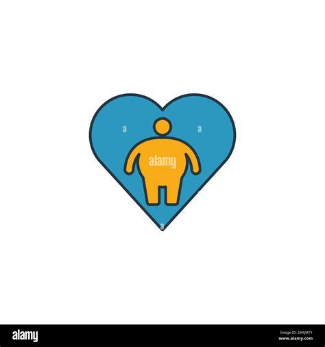 Body Positivity Icon Outline Filled Creative Elemet From Visual Device Icons Collection