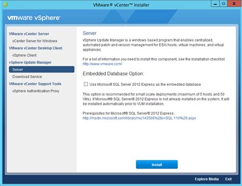 Upgrading Windows Vcenter Server And Update Manager 55 To 60