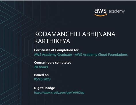 Kodamanchili Abhijnana Karthikeya On Linkedin Aws Cloudcomputing Ec2 Digitaltransformation