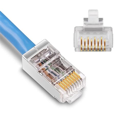 Cat6 Ethernet Cable With Rj45 Connectors