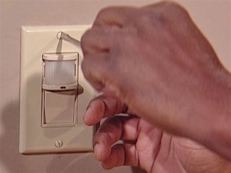 How To Install A Motion Sensor Light Switch How Tos Diy