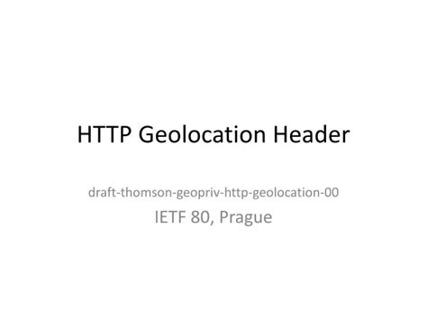 Ppt Geolocation Header Powerpoint Presentation Free Download Id2773232