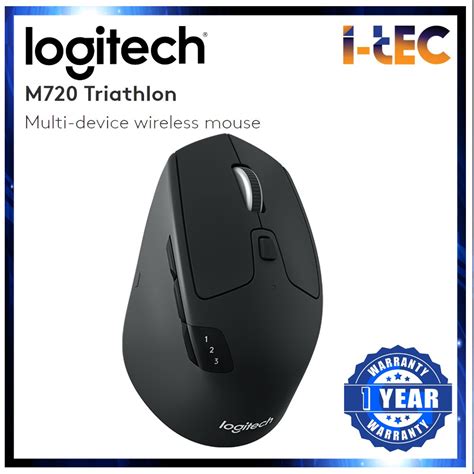 Logitech M Triathlon Multi Device Wireless Mouse Shopee Malaysia
