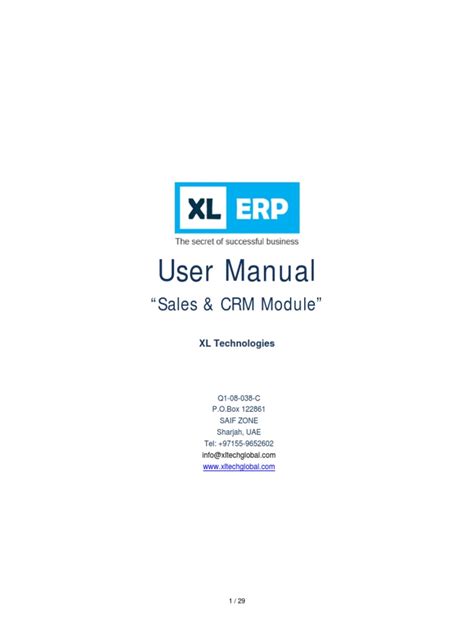 xl erp user manual pdf invoice receipt