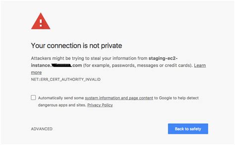 Ssl How To Fix ERR INSECURE RESPONSE In Ionic V Stack Overflow