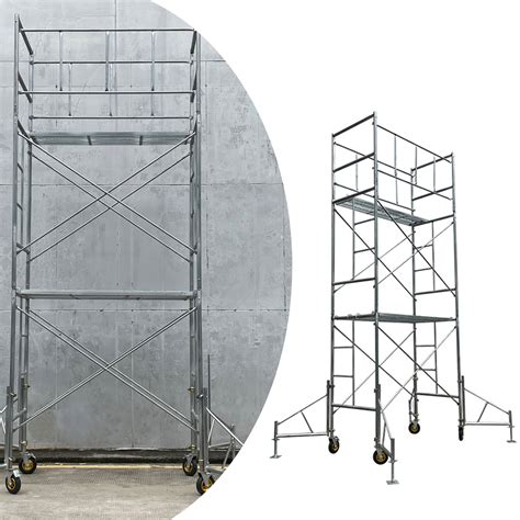 Buy 142ft Scaffold Rolling Tower The 3 Layers Of Guardrail