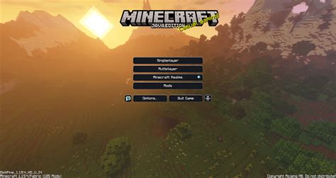 Caves Cliffs Part Panorama With Shaders Bedrock Minecraft Bedrock Texture Packs CurseForge