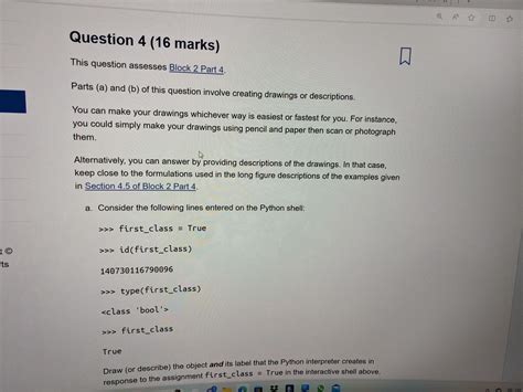 Solved This Question Assesses Block 2 Part 4 Parts A And Chegg Com
