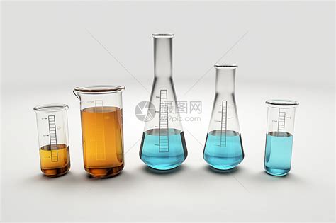 烧杯和试管中的液体图片素材 正版创意图片600234450 摄图网