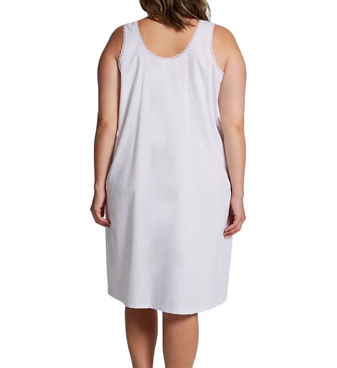 Plus Size Full Slip With Wide Lace