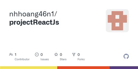 Github Nhhoang N Projectreactjs
