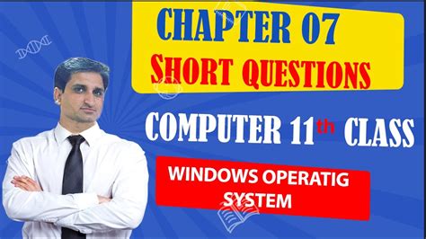 11th Class Computer Chapter 7 Short Questions First Year Computer Ch