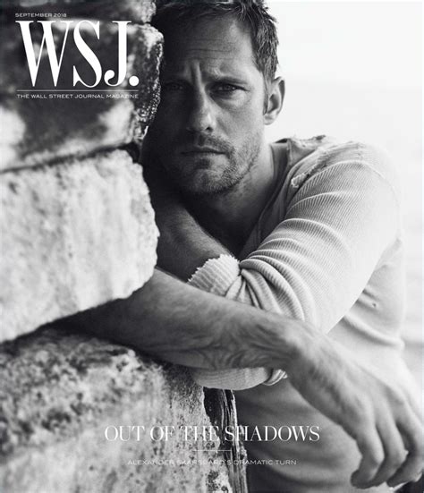 Alexander Skarsgård Wsj 2018 Cover Photo Shoot