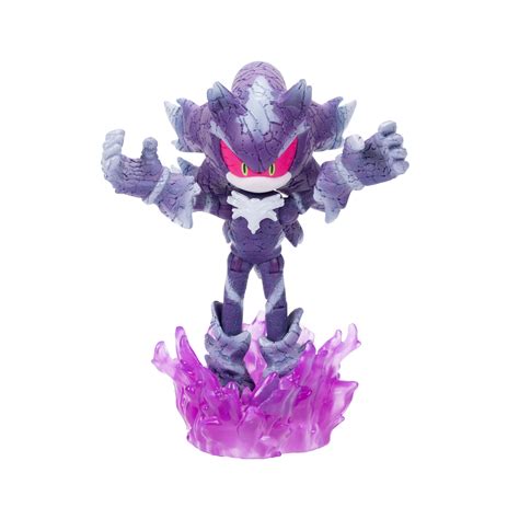 Sonic The Hedgehog 4 Inch Mephiles The Dark Action Figure With Purple Mist Base Accessory Ages