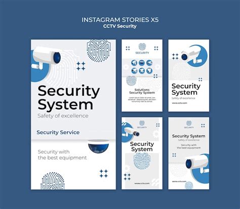 Free Psd Cctv Security Template Design