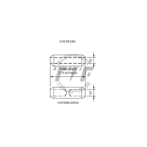 Copper Bounded Ground Rod Coupling Ttf Power