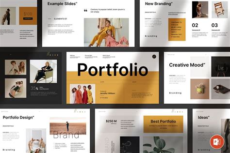 Portfolio Presentation Template Presentation Template 127378