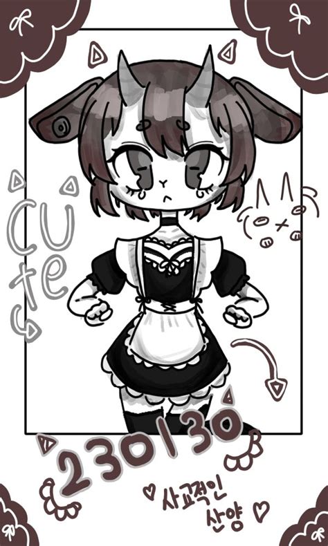 Anime Style Maid Finished Artworks Krita Artists