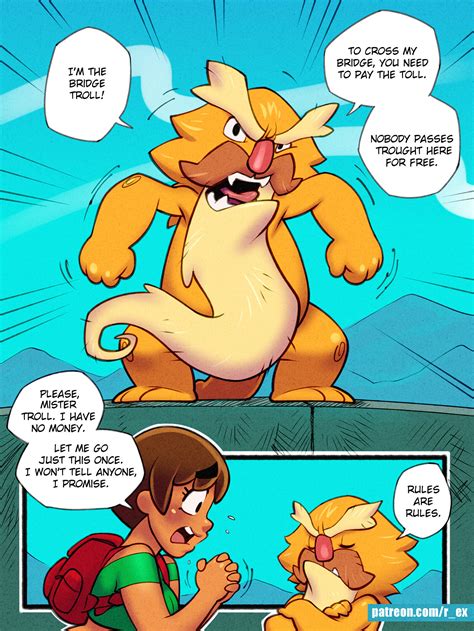 Lora And The Troll Bridge Porn Comic Cartoon Porn Comics Rule 34 Comic