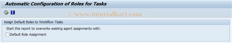 EHPRC CFG WFTASK SAP Tcode Assign Users To WF Tasks Transaction Code