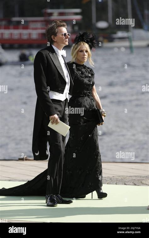 Stockholm 20130608 John Taylor From Duran Duran And Wife Gela Nash