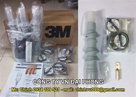 Đầu Cáp Co Nguội Trung Thế M Pha kV mm² Trong Nhà