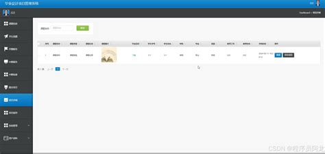 基于springboot毕业设计项目管理系统（源码定制开发）毕业设计管理系统设计与实现、毕业项目管理平台、项目管理系统设计与开发、在线毕业
