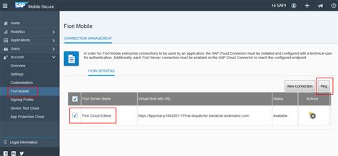 How To Use SAP HCP Mobile Service For SAP Fiori Page SAP Community