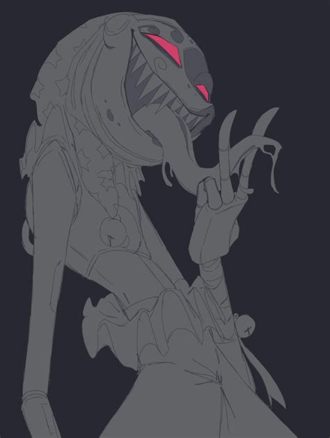 A More Uh Suggestive Moon I Drew One Night Stunning Eclipse On Tumblr