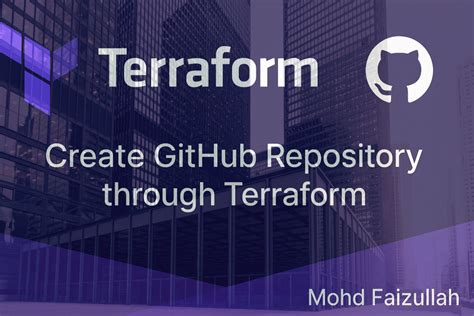Create Github Repository Through Terraform Step By Step Guide